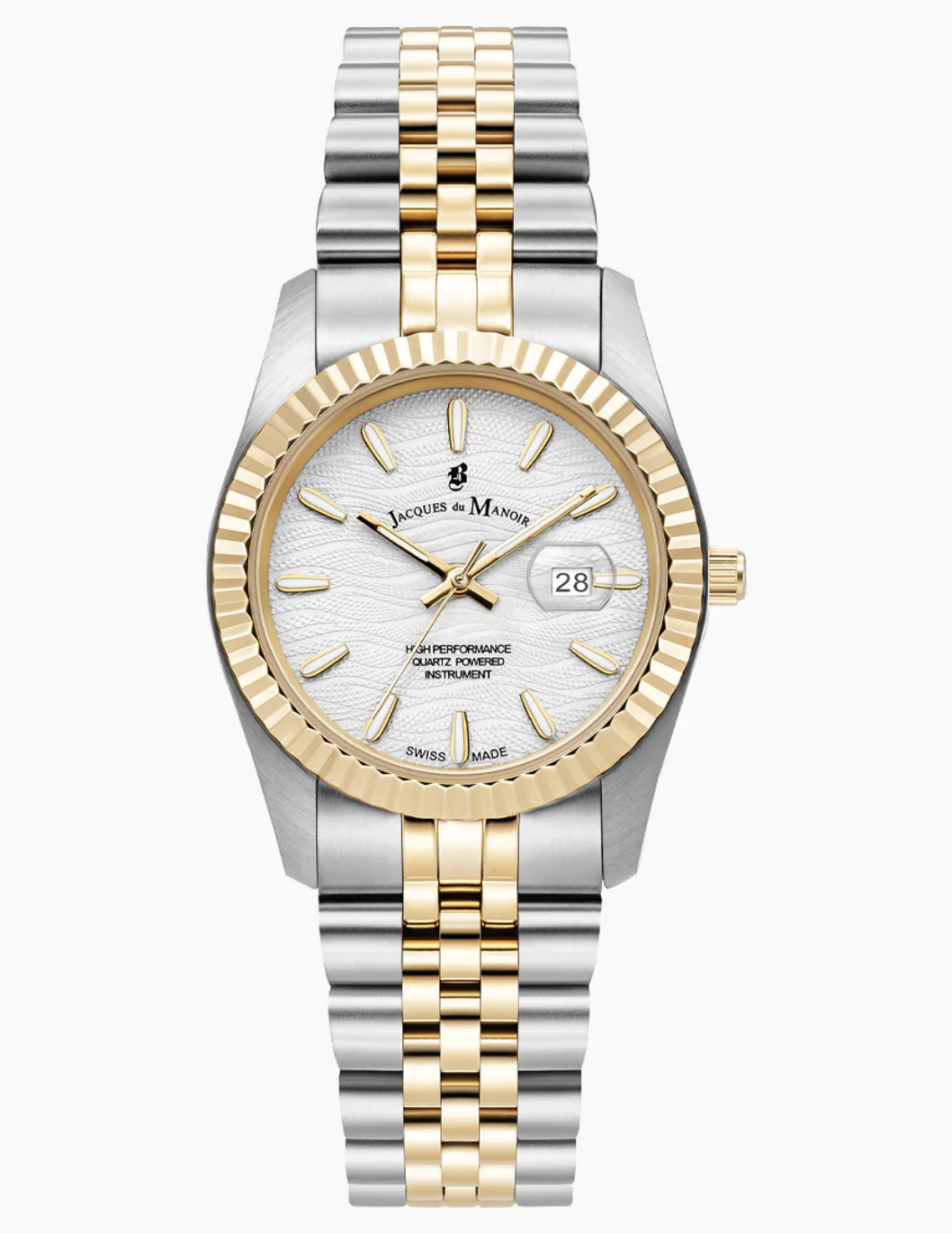 Jacques du Manoir Lady's two tone watch - Victoria G